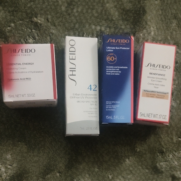 Shiseido | Skincare | Shiseido Skincare Collection With Red Blue And ...